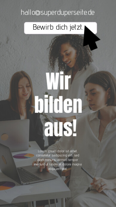 Plantilla de Brown Modern & Minimal Weiß Schwarz Klassisch Modern Job ...