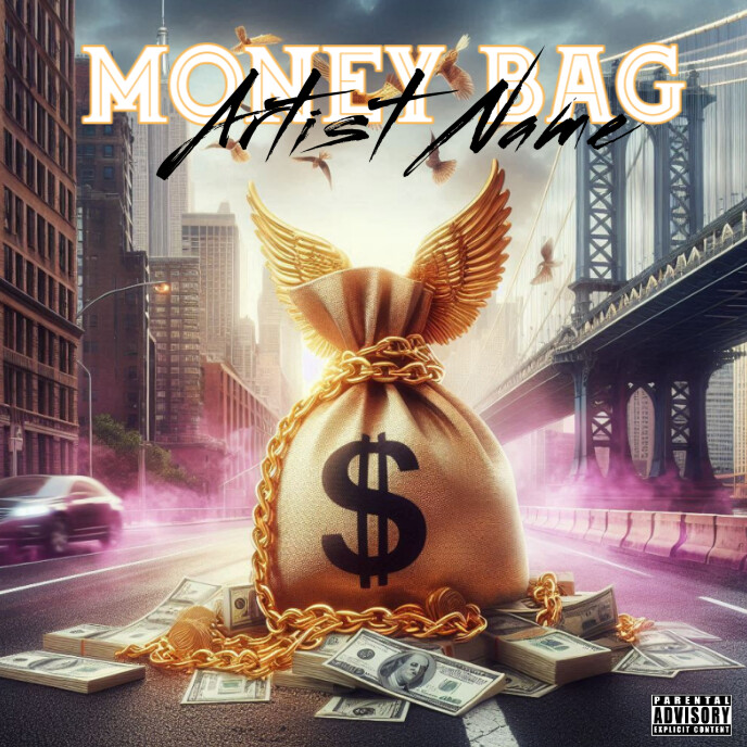 Plantilla de Brown Money Mixtape Album Cover Album Cover | PosterMyWall