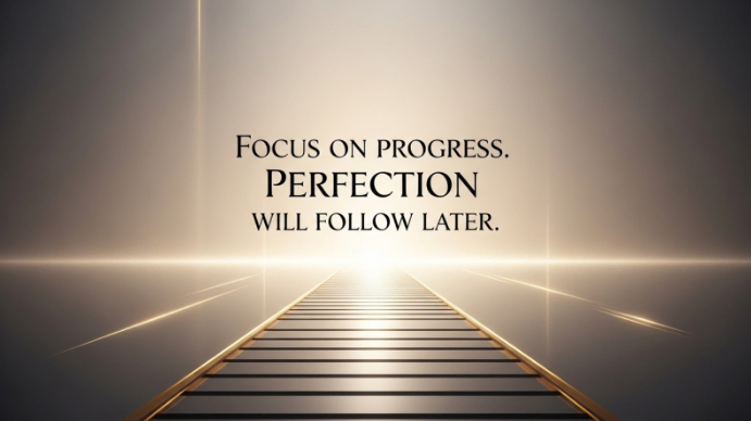 Brown Motivational Quote Digital Display Template | PosterMyWall