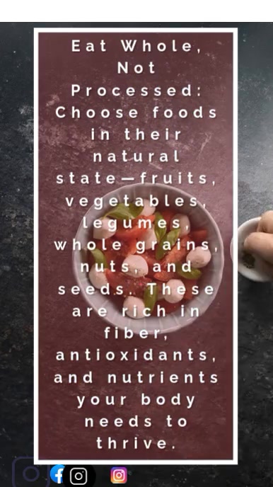 Copy of Brown Natural Foods Reels Instagram Reel | PosterMyWall