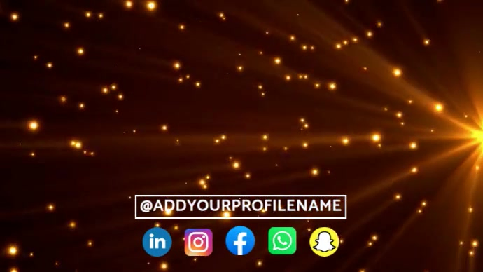 Brown Neon Motion Graphics Digital Display (16:9) Template | PosterMyWall