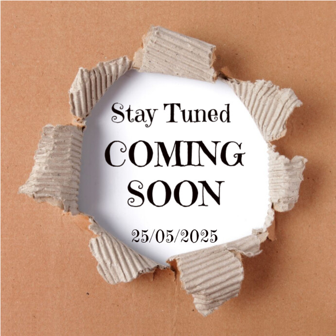 Modèle Brown Pastel Coming Soon Template Instagram Post | PosterMyWall