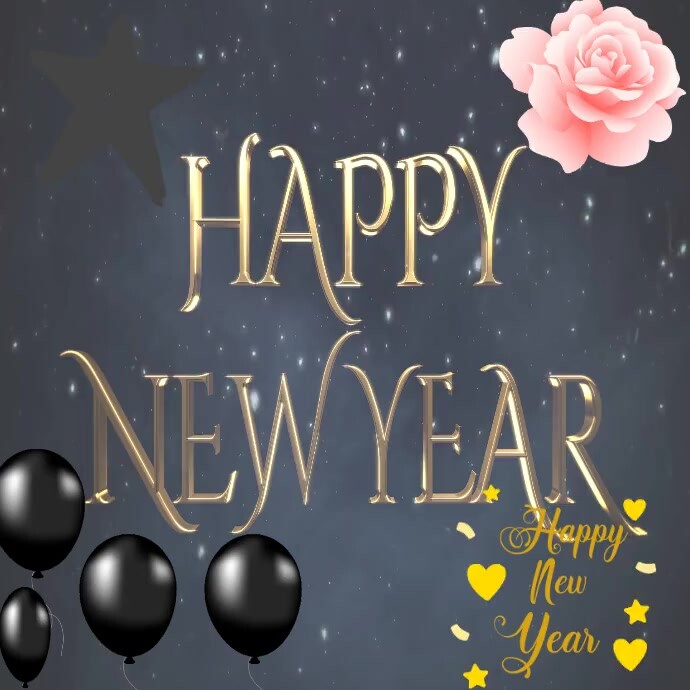 Brown Pastel Happy New Year Instagram Post Template | PosterMyWall