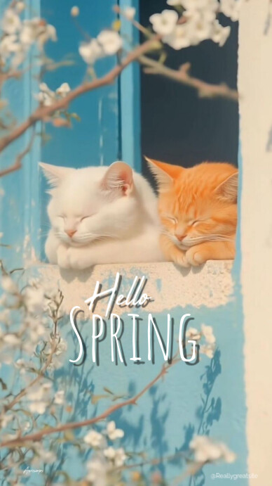 Copy of Brown Pastel Hello Spring Instagram Story | PosterMyWall