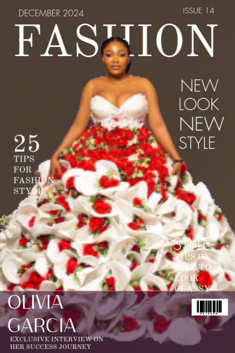 Brown Pastel Magazine Cover Design Poster Template | PosterMyWall