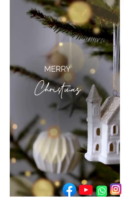Brown Pastel Merry Christmas Poster Template | PosterMyWall