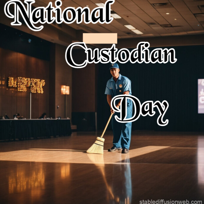 Copy of Brown Pastel National Custodian Day Instagram Post | PosterMyWall