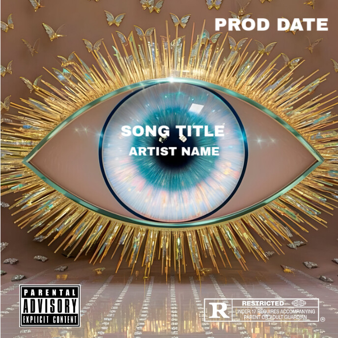 Modèle Brown Professional Album Cover Album Cover | PosterMyWall