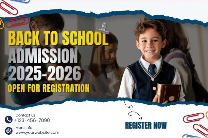 Brown Professional Back To School 2025 Poster Template | PosterMyWall