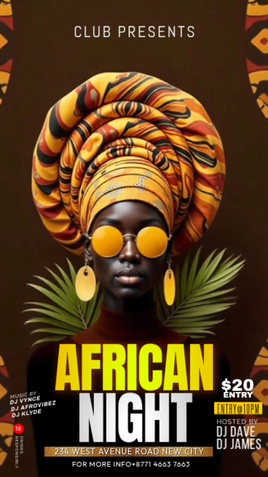 Brown Professional Black History Month Instagram Story Template ...