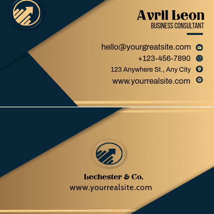 Copy of Brown Professional Business Card Album Cover | PosterMyWall