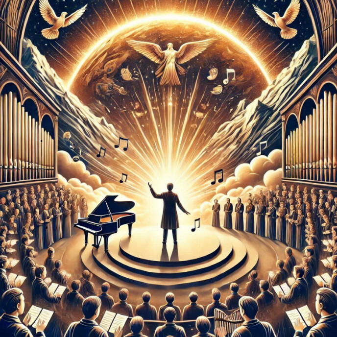 Brown Professional Choir Flyer Album Cover Template | PosterMyWall