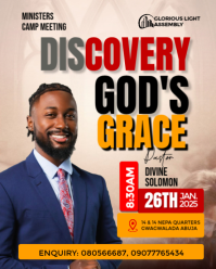 Brown Professional Church Flyers Instagram Portrait Template | PosterMyWall