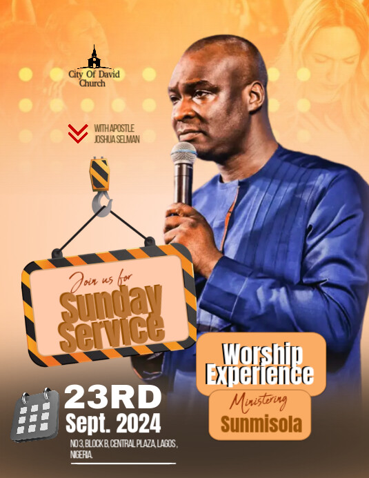 Brown Professional Church Graphic Design Fly Template | PosterMyWall