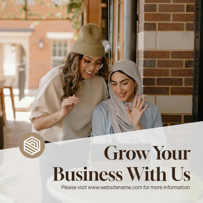 Brown Professional Corporate Business Instagram Post Template ...