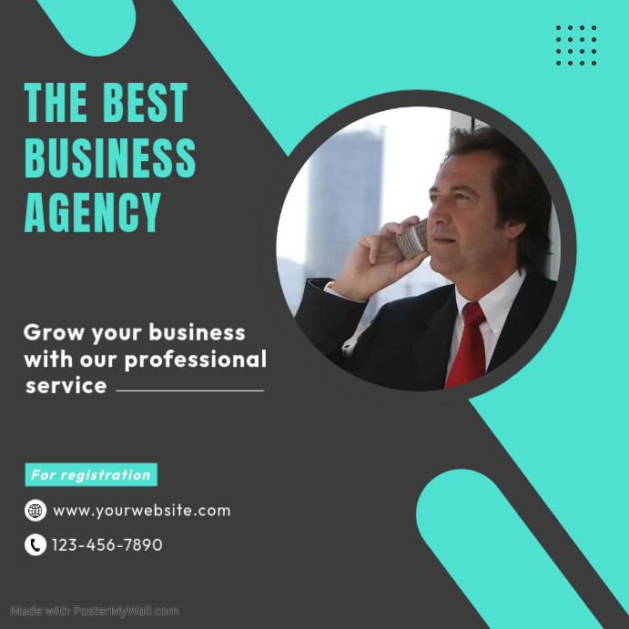 Brown Professional Corporate Business Instagram Post Template ...