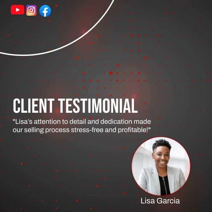 Brown Professional Customer Testimonial Insta Template | PosterMyWall