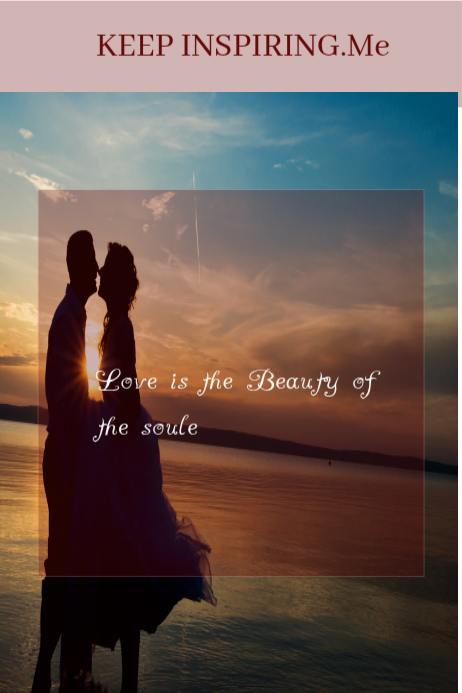 Plantilla de Brown Professional Love Meaning Full Quotes Poster Poster ...