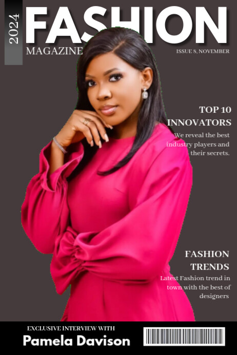 Copy of Brown Professional Magazine Cover Design Poster | PosterMyWall