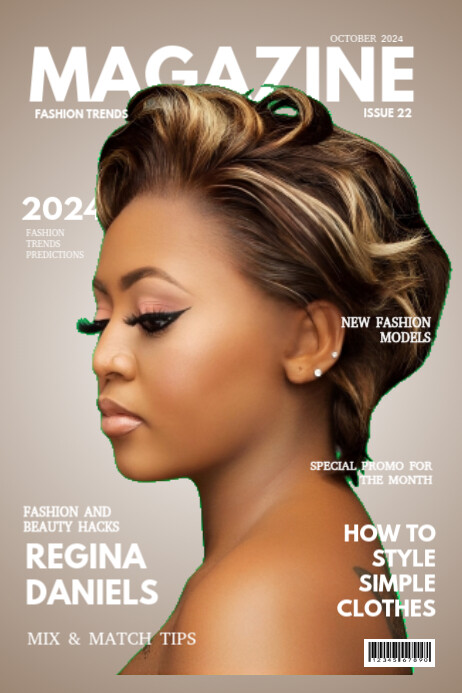 Copy of Brown Professional Magazine Cover Poster | PosterMyWall