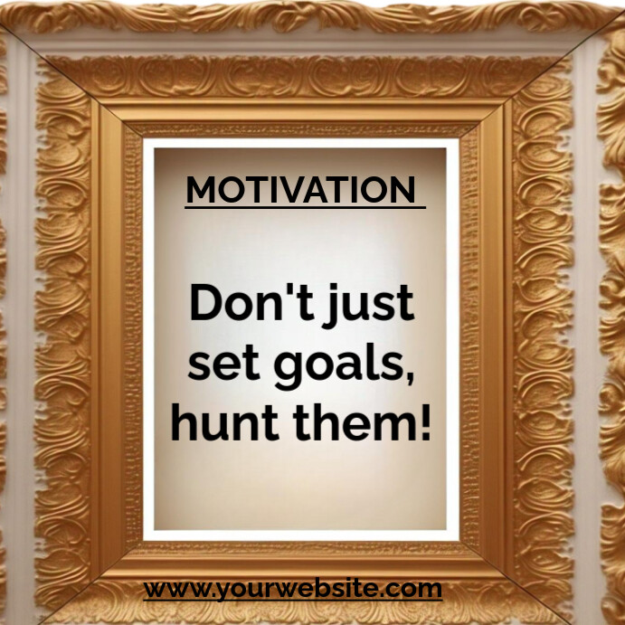 Brown Professional Motivation Instagram Post Template | PosterMyWall