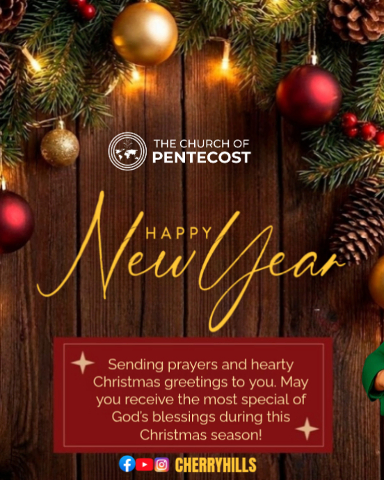 Brown Professional New Year Flyers Instagram Portrait Template ...