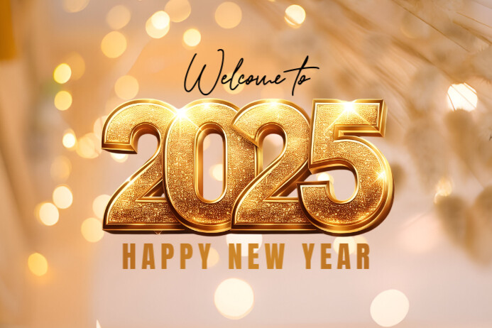Brown Professional New Year Poster Template | PosterMyWall