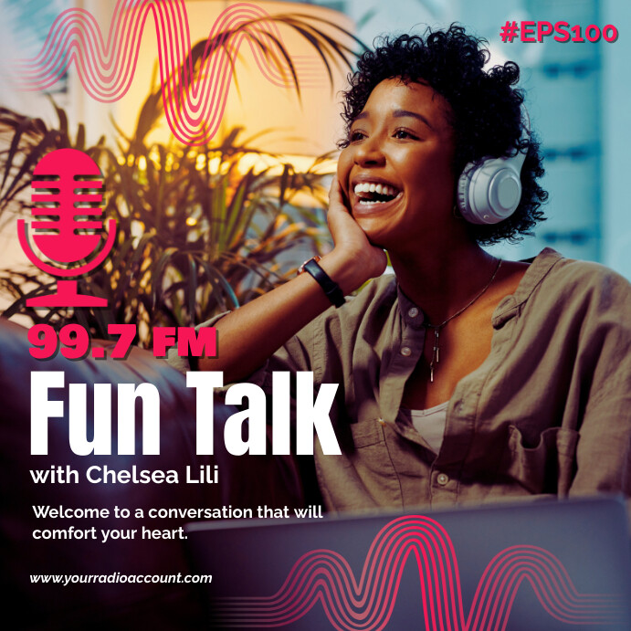 Brown Professional Radio Instagram Instagra Template | PosterMyWall