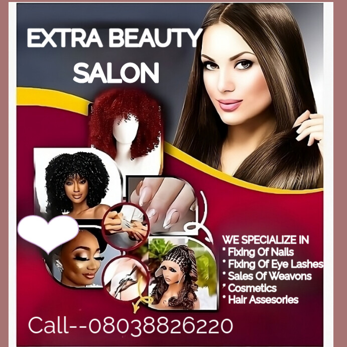 Brown Professional Salon Poster Instagram Post Template | PosterMyWall