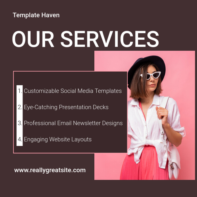 Brown Professional Services Poster Template I | PosterMyWall