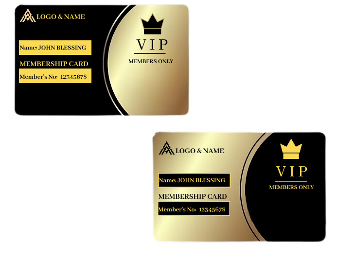 Brown Professional Vip Card Flyer (us Letter) Template | PosterMyWall