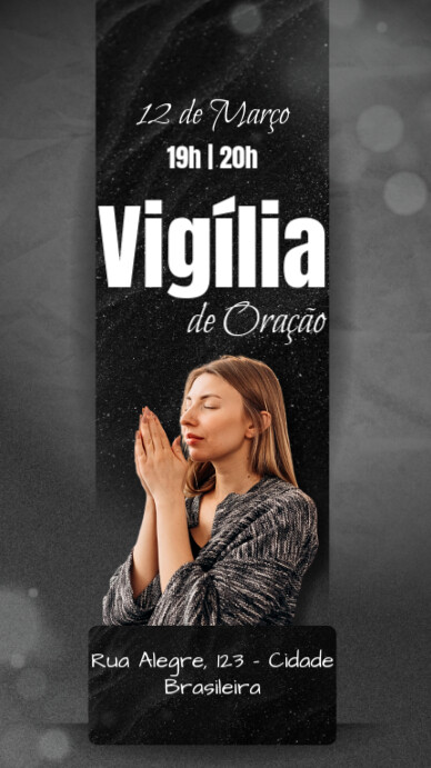 Brown Profissional Vigília História Do Instagram Template | PosterMyWall