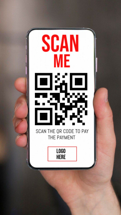 Brown Qr Code Instagram Story Template | PosterMyWall