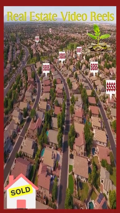 Brown Real Estate Video Reels Instagram Reel Template | PosterMyWall