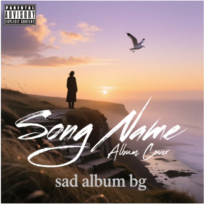 Modèle Brown Sad Album Cover | PosterMyWall