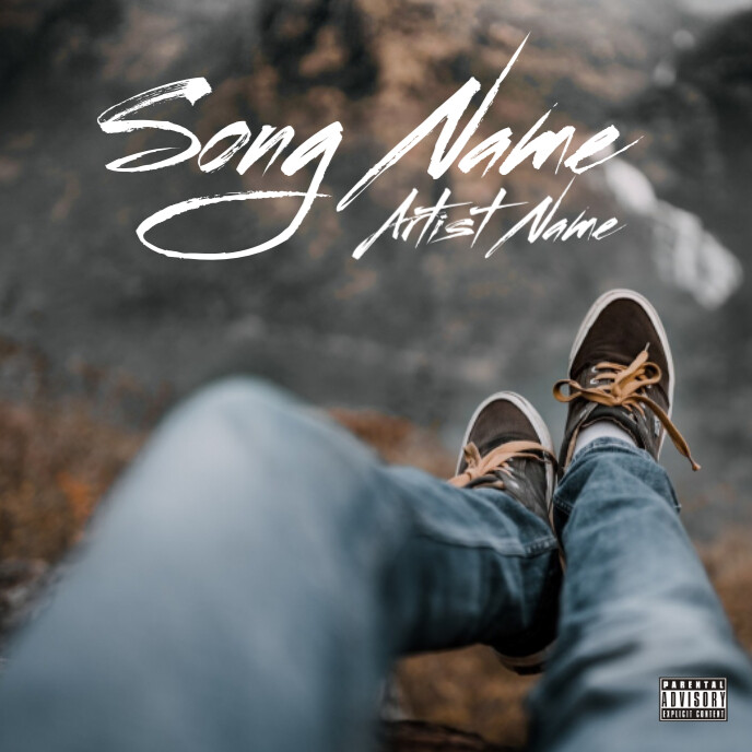 Brown Song Album Cover Album Cover Template | PosterMyWall