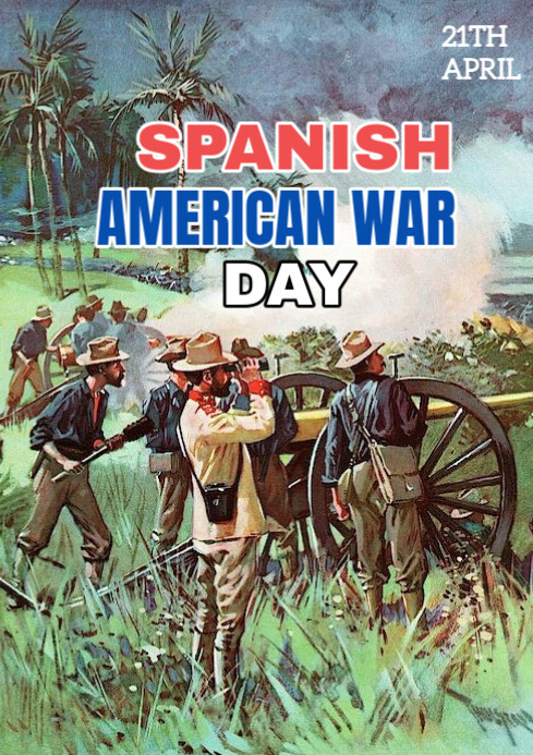 Copy of Brown Spanish American Day A4 | PosterMyWall