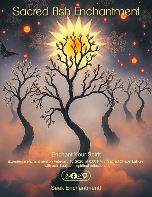 Brown Spiritual Enchantment Event Flyer Template | PosterMyWall