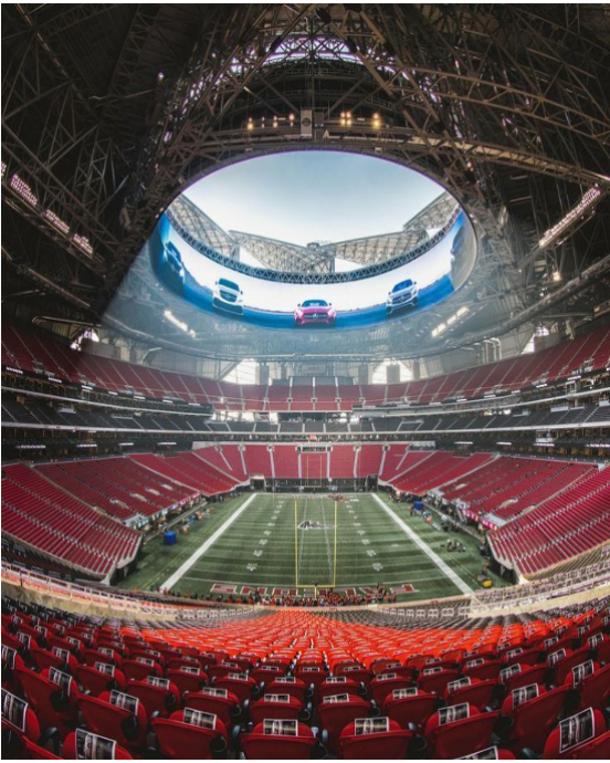 Brown Sports Stadium Instagram Portrait Template | PosterMyWall