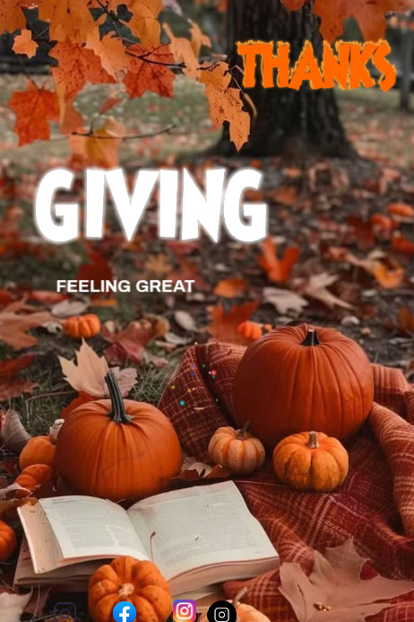 Brown Thanksgiving Flyer Design Poster Template | PosterMyWall