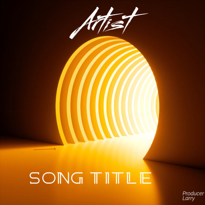 Modèle Brown Tunnel Album Cover | PosterMyWall