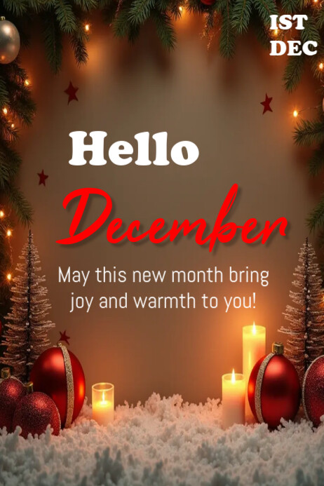 Hallo December Hello December Photos And Images | Shutterstock