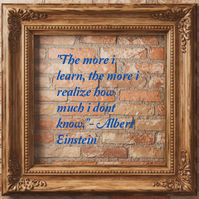 Brown Typographic Learning And Development Quote Instagram Post ...