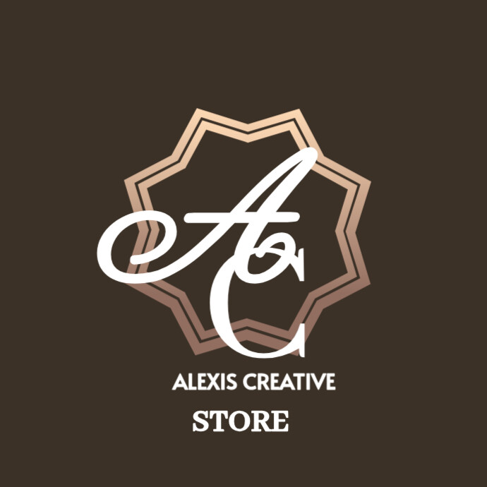 Brown Typographic Logo Logo Template | PosterMyWall