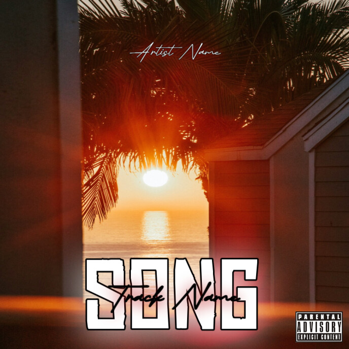 Brown Vintage Album Cover Album Cover Template | PosterMyWall