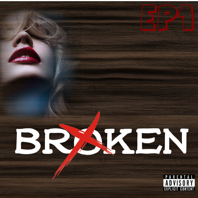 Brown Vintage Broken Girl Album Cover Template | PosterMyWall