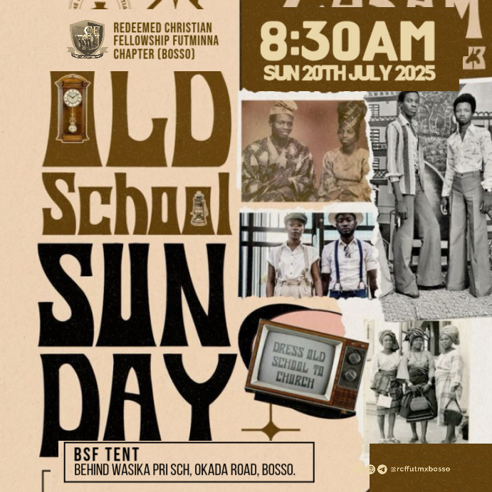 Brown Vintage Old School Service Flyer Design Instagram Post Template ...