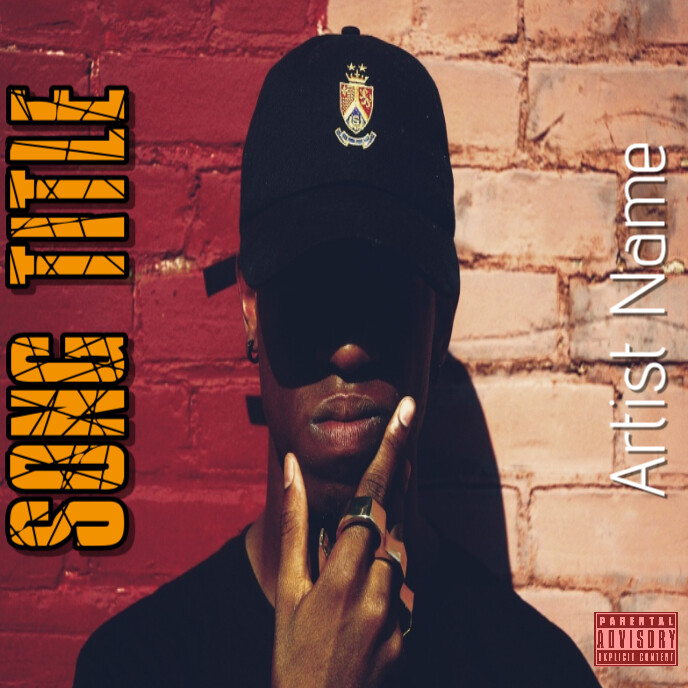 Brown Vintage Rap Music Cover Mixtape Cover Album Cover Template ...