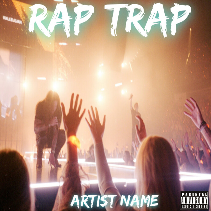 Brown Vintage Rap Trap Album Cover Album Cover Template | PosterMyWall