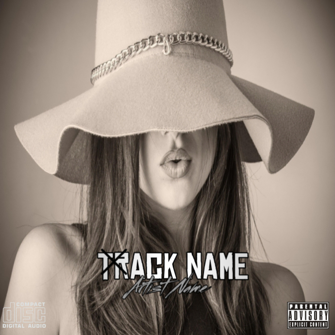 Brown Vintage Sexy Lady Mixtape Cover Album Cover Template | PosterMyWall